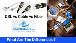 DSL vs Cable vs Fiber: Comparing Options - Mydealsclub LLC